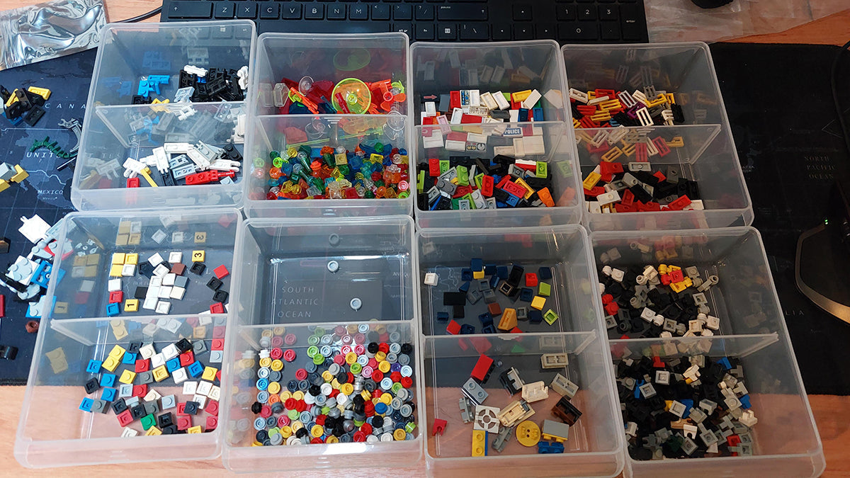 How to Sort LEGO by Color or Type – Building Blocks Toy