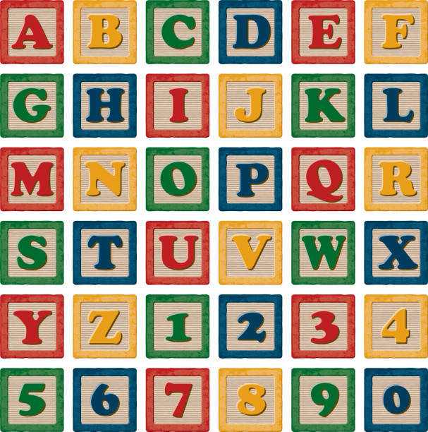 Alphabet & Number Blocks – Building Blocks Toy
