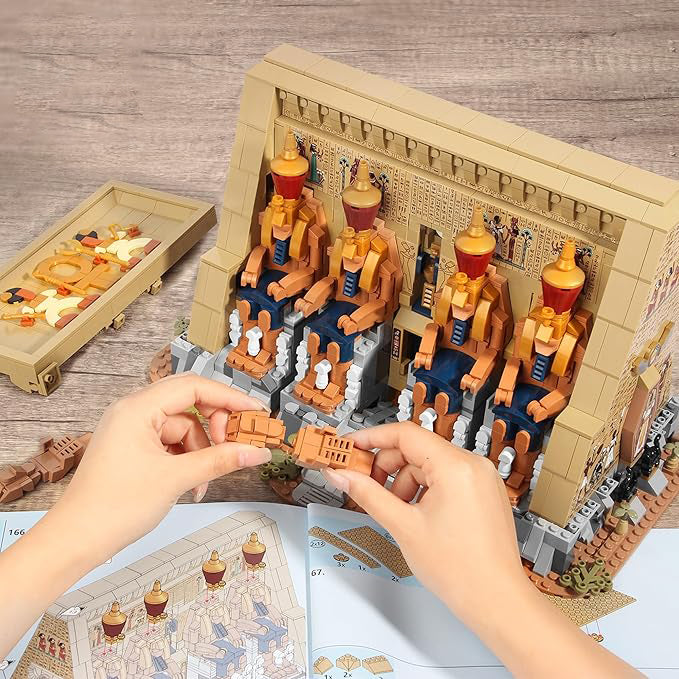 Ancient Temples – Building Blocks Toy