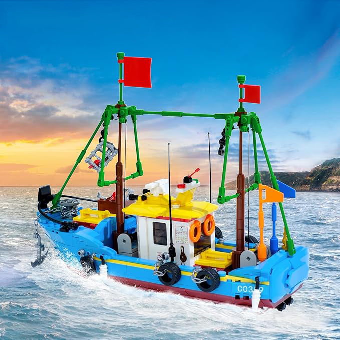 Boats & Ships – Building Blocks Toy