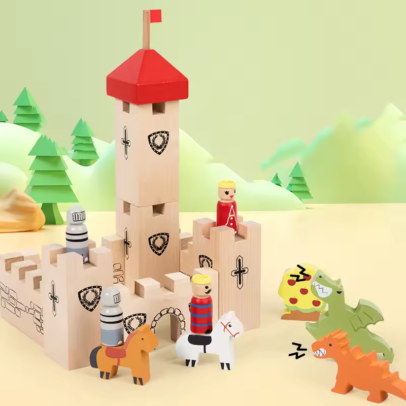 Castles Wooden – Building Blocks Toy