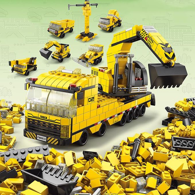 Trucks & Construction Building Block Sets – Building Blocks Toy